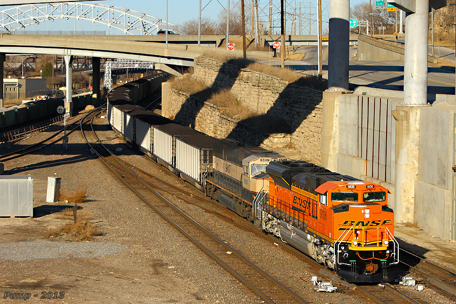 Southbound BNSF Loaded Coal Train